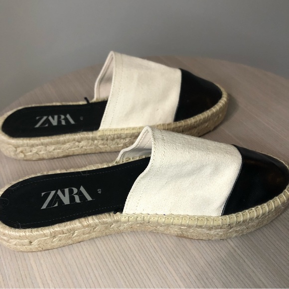 Zara | Shoes | Zara Basic Collection Espadrilles Mules | Poshmark